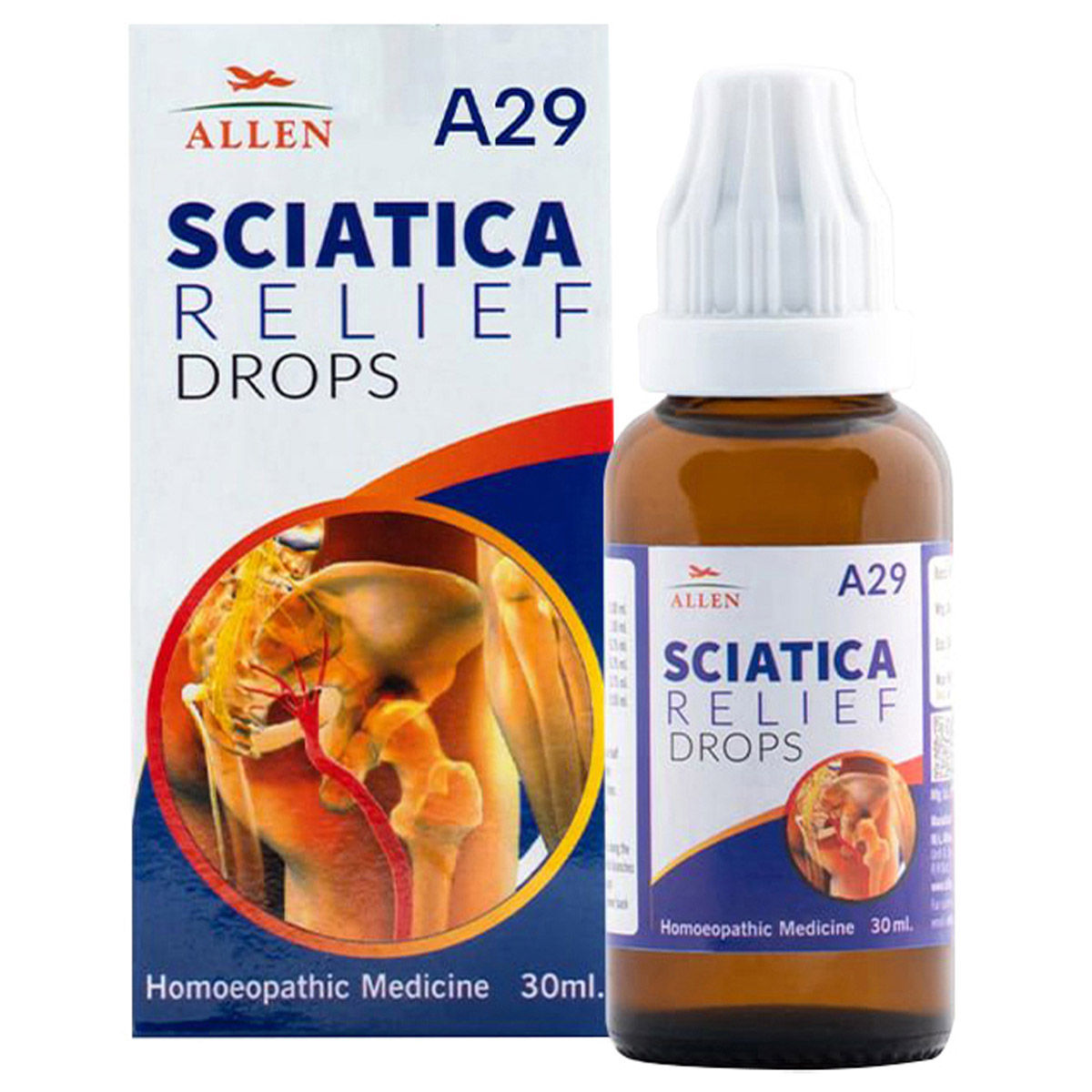 Buy Allen A29 Sciatica Relief Drops, 30 ml | 19 Minutes Delivery ...