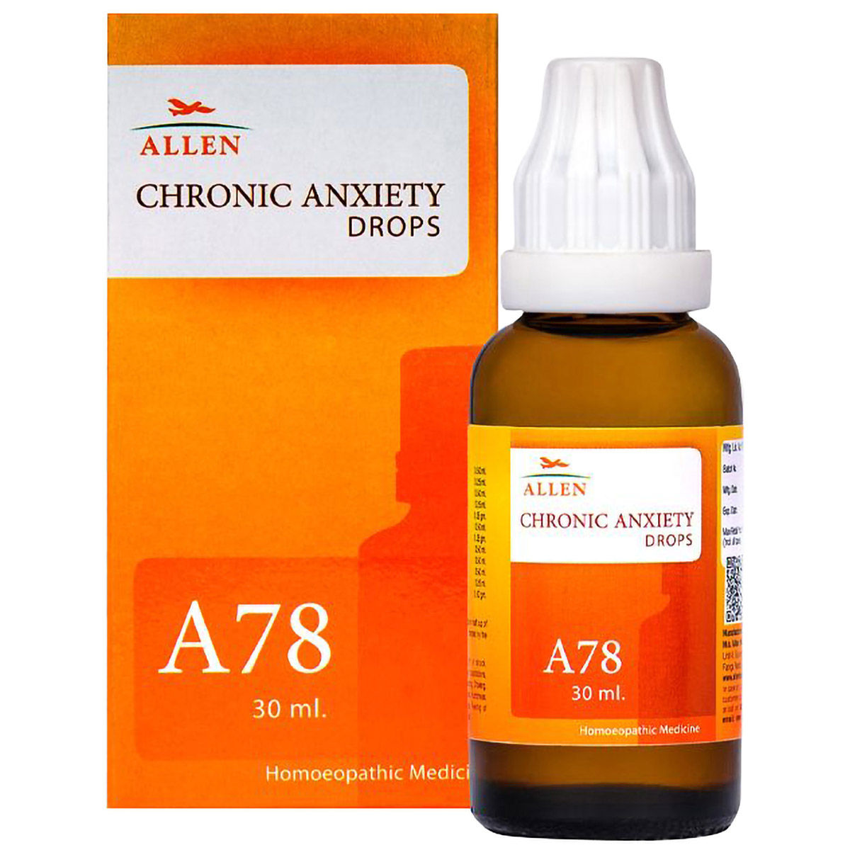Buy Allen A78 Chronic Anxiety Drops, 30 ml | 19 Minutes Delivery ...