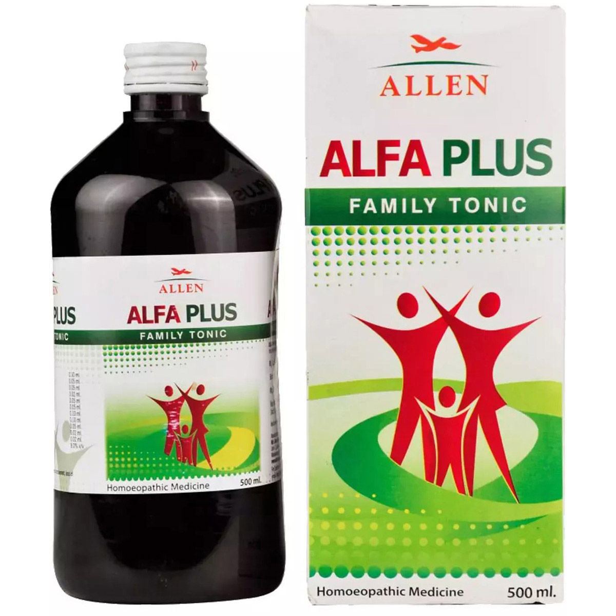 Buy Allen Alfa Plus Family Tonic, 500 ml | 19 Minutes Delivery | Apollo ...