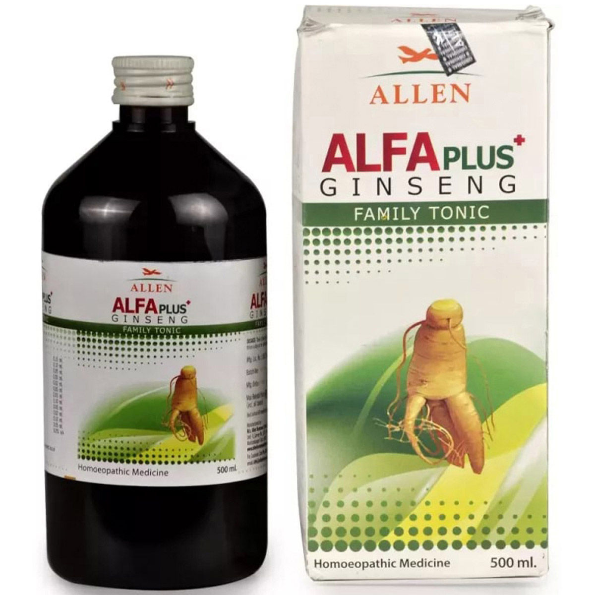 Buy Allen Alfa Plus Ginseng Family Tonic, 500 ml | 19 Minutes Delivery ...