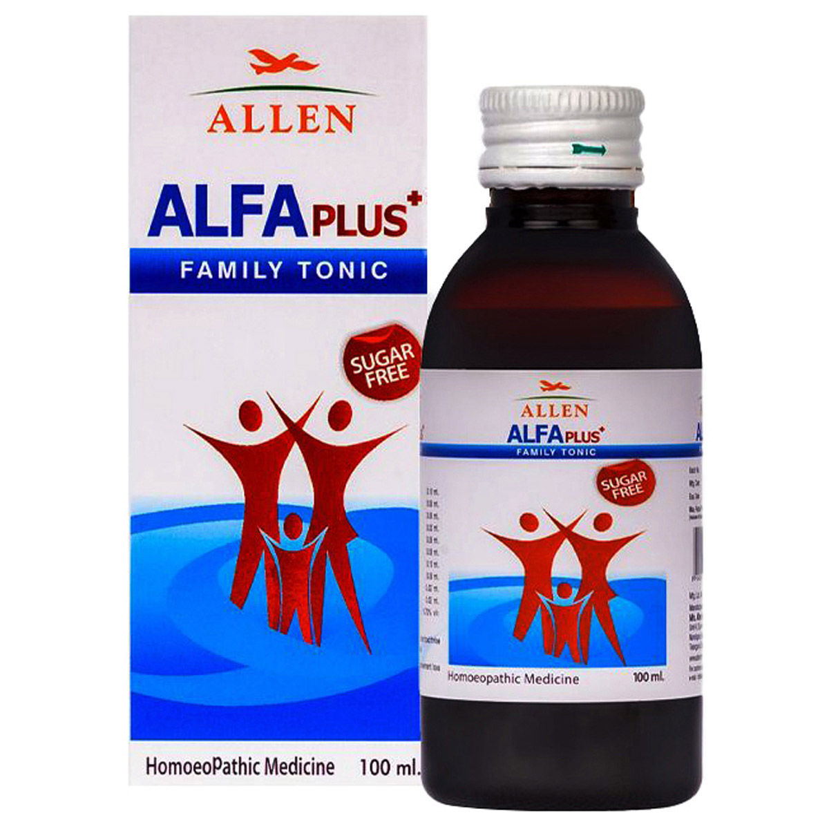 Buy Allen Alfa Plus Sugar Free Family Tonic, 100 ml | 19 Minutes ...
