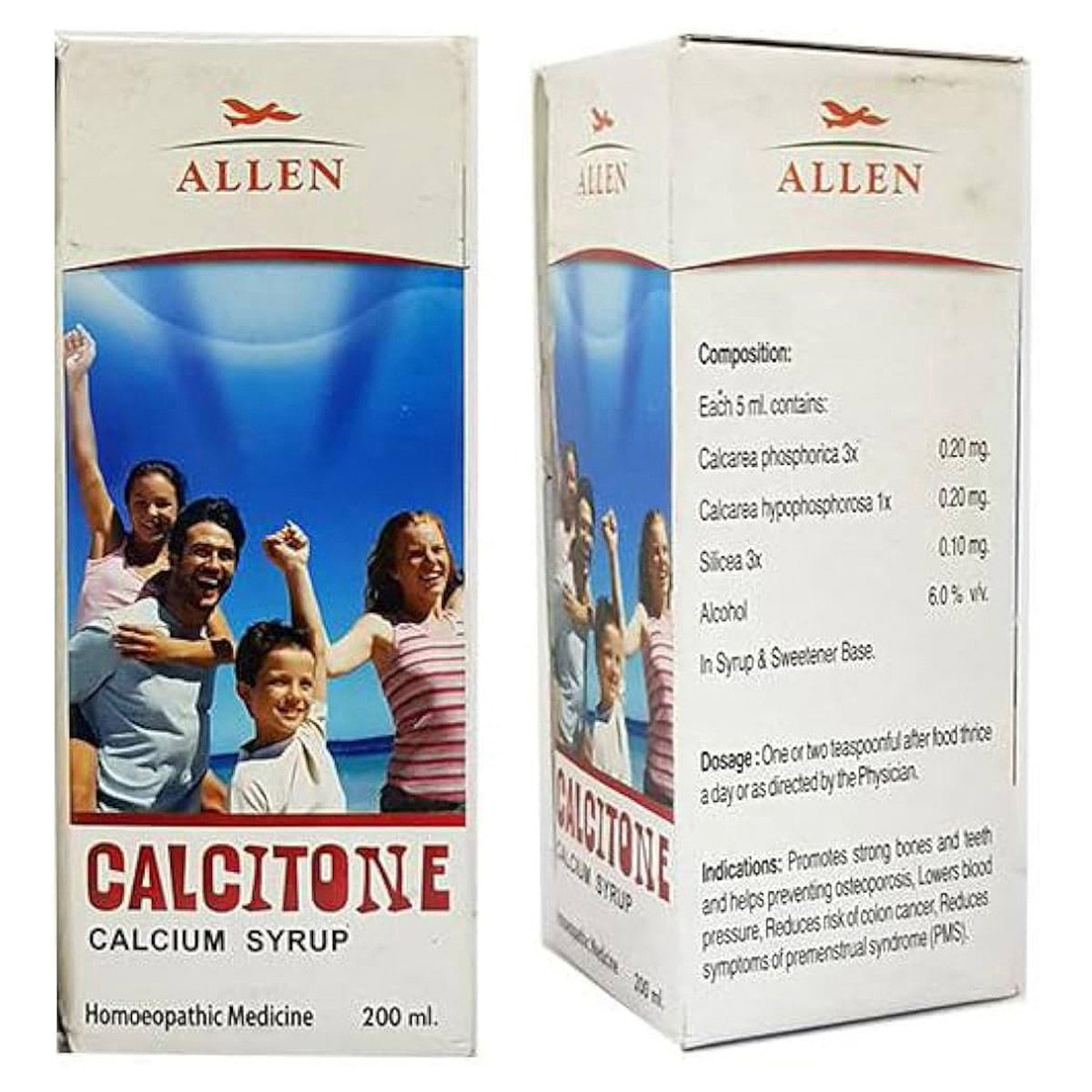 Buy Allen Calcitone Calcium Syrup, 200 ml | 19 Minutes Delivery ...