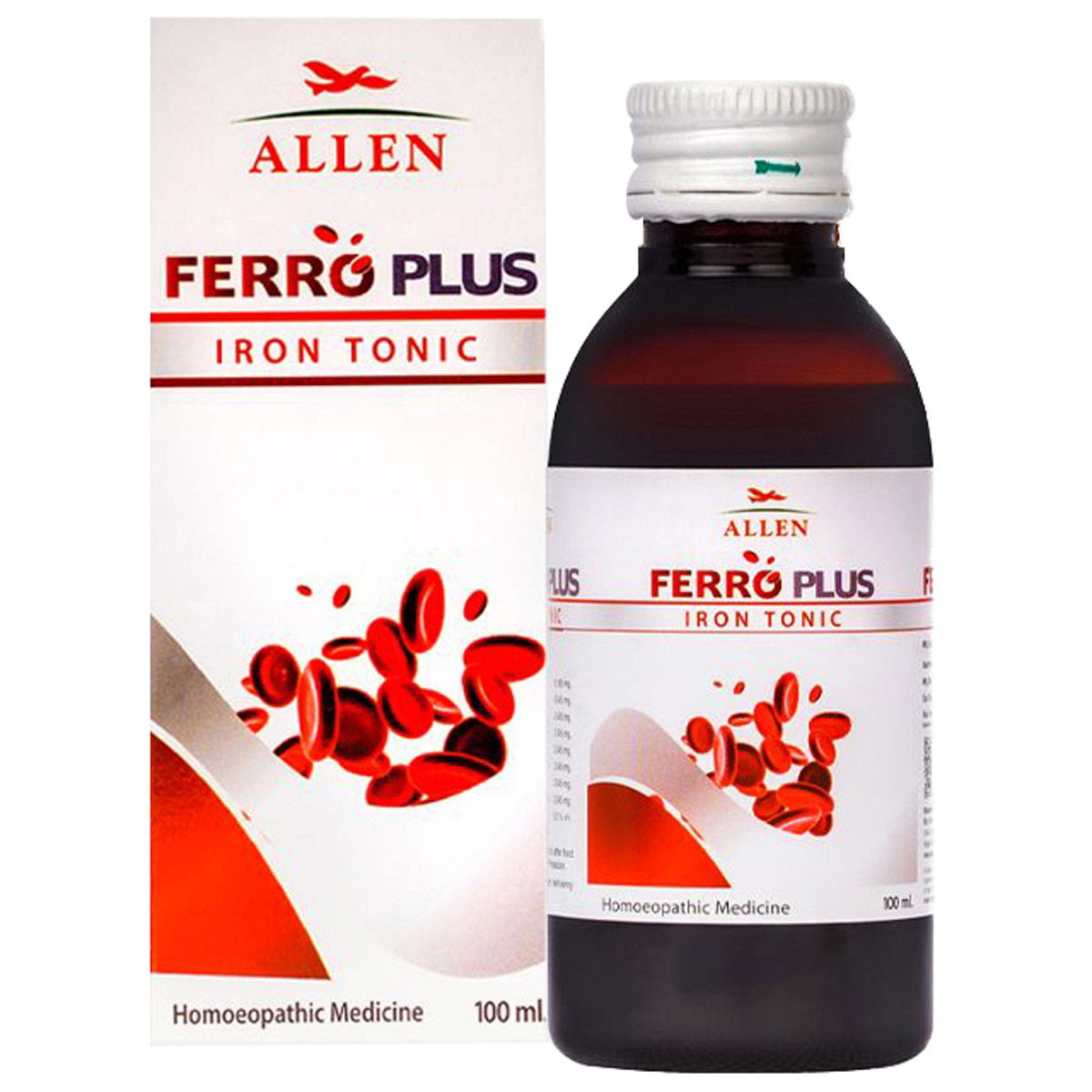 Buy Allen Ferro Plus Iron Tonic, 100 ml | 19 Minutes Delivery | Apollo ...