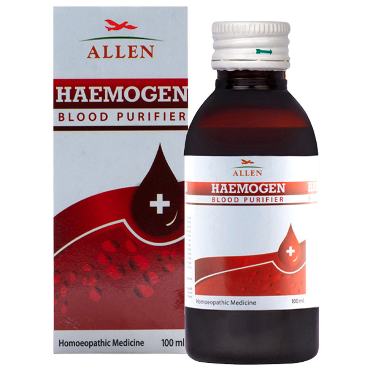 Buy Allen Haemogen Blood Purifier Syrup, 100 ml | 19 Minutes Delivery ...
