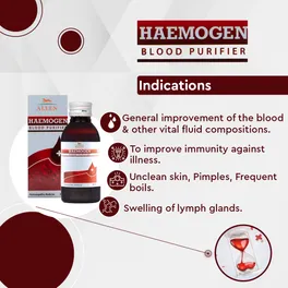 Buy Allen Haemogen Blood Purifier Syrup, 100 ml | 19 Minutes Delivery ...