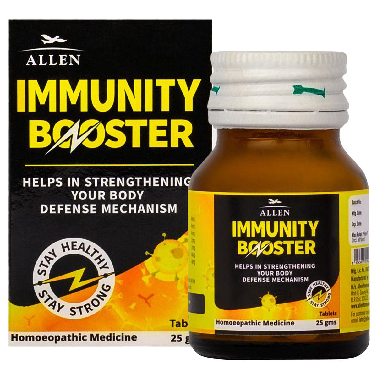Buy Allen Immunity Booster Tablets, 25 gm | 19 Minutes Delivery ...