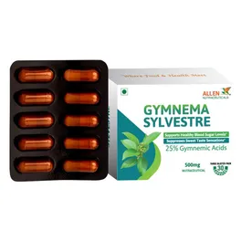 Buy Allen Nutraceutical Gymnema Sylvestre, 30 Capsules | 19 Minutes ...