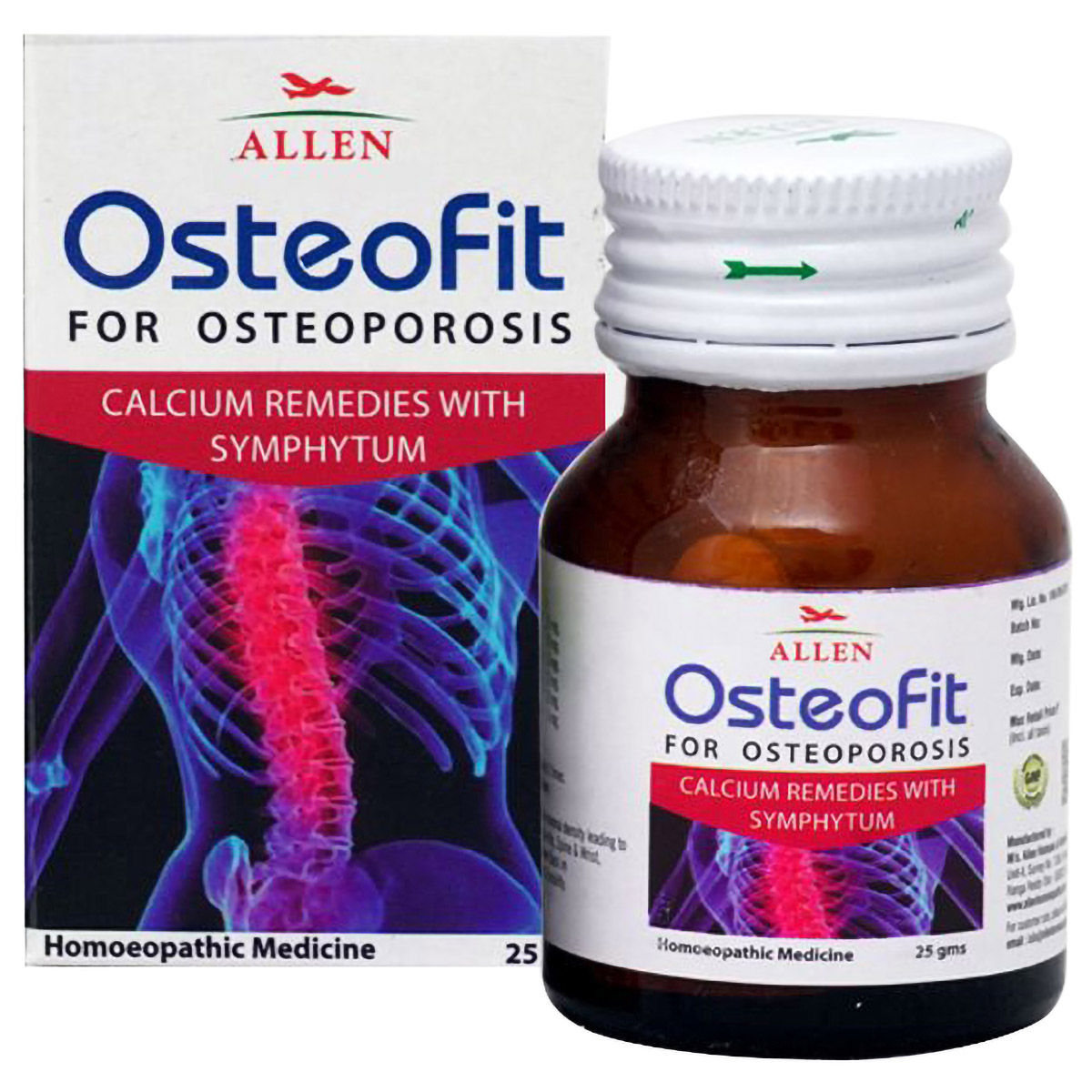 Buy Allen Osteofit Tablets, 25 gm | 19 Minutes Delivery | Apollo Pharmacy