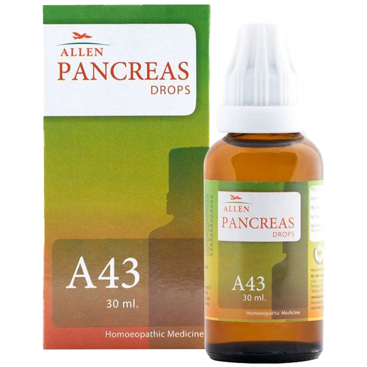 Buy Allen Pancreas A43 Drops, 30 ml | 19 Minutes Delivery | Apollo Pharmacy