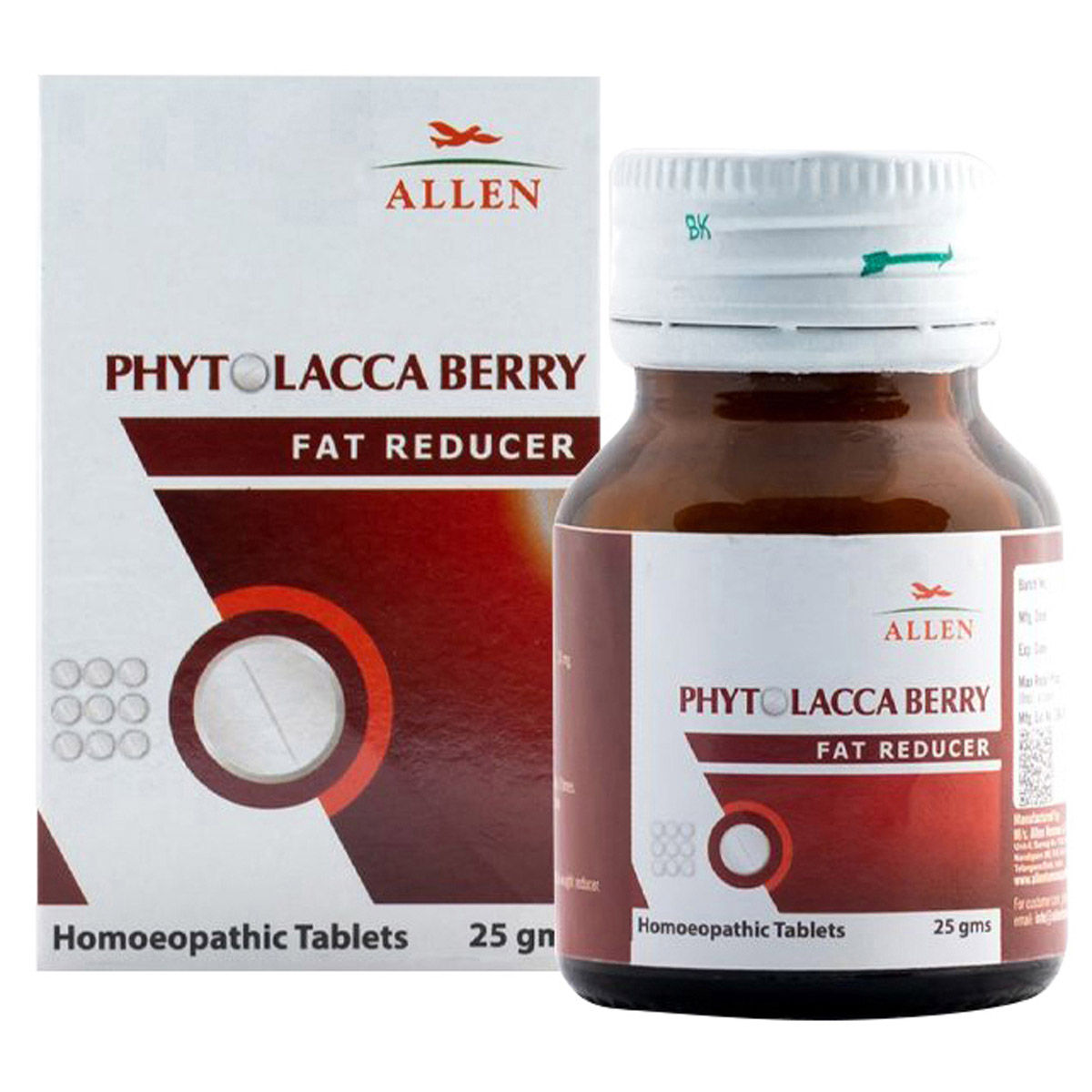 Buy Allen Phytolacca Berry Tablets, 25 gm | 19 Minutes Delivery ...