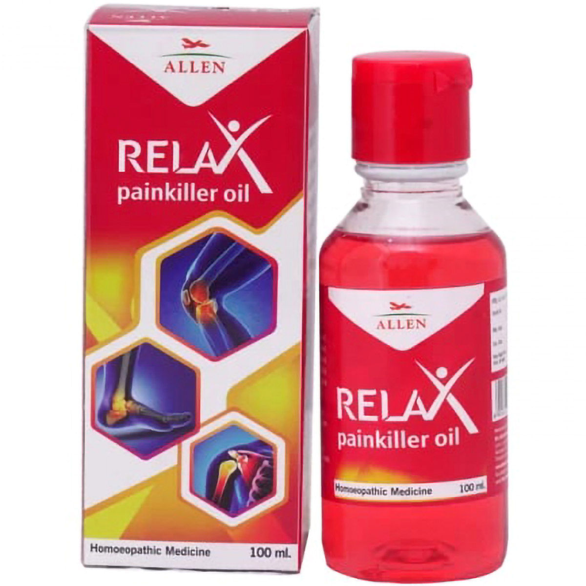 Buy Allen Relax Pain Killer Oil, 100 ml | 19 Minutes Delivery | Apollo ...