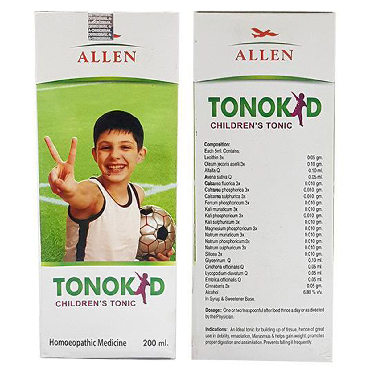 Buy Allen Tonokid Childrens Tonic, 200 ml | 19 Minutes Delivery ...