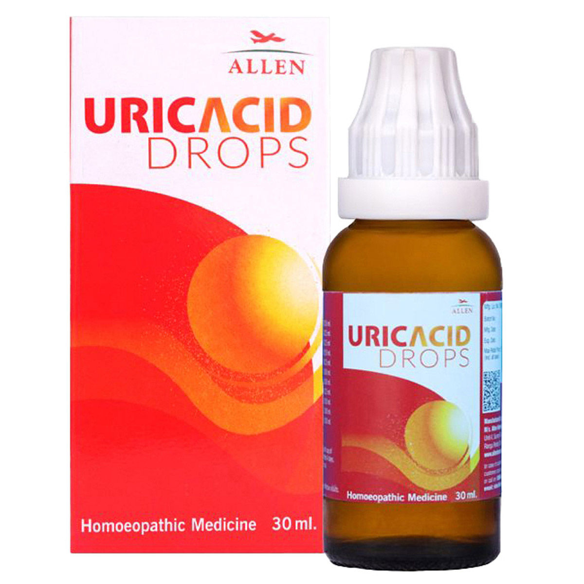 Buy Allen Uricacid Drops, 30 ml | 19 Minutes Delivery | Apollo Pharmacy