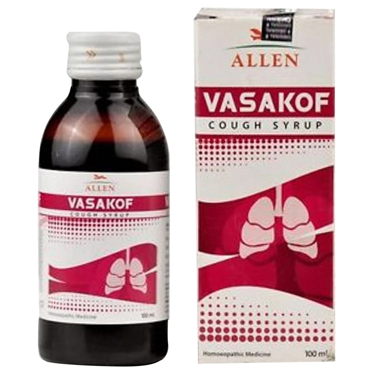 Buy Allen Vasakof Cough Syrup, 100 ml | 19 Minutes Delivery | Apollo ...