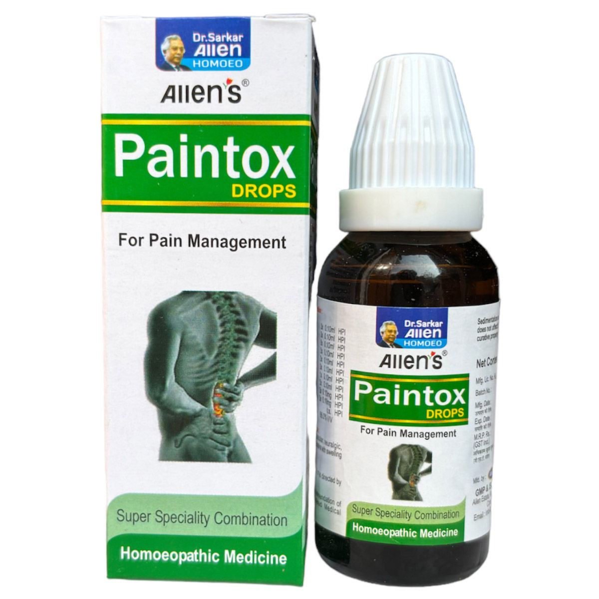 Buy Allens Paintox Drops, 30 ml | 19 Minutes Delivery | Apollo Pharmacy