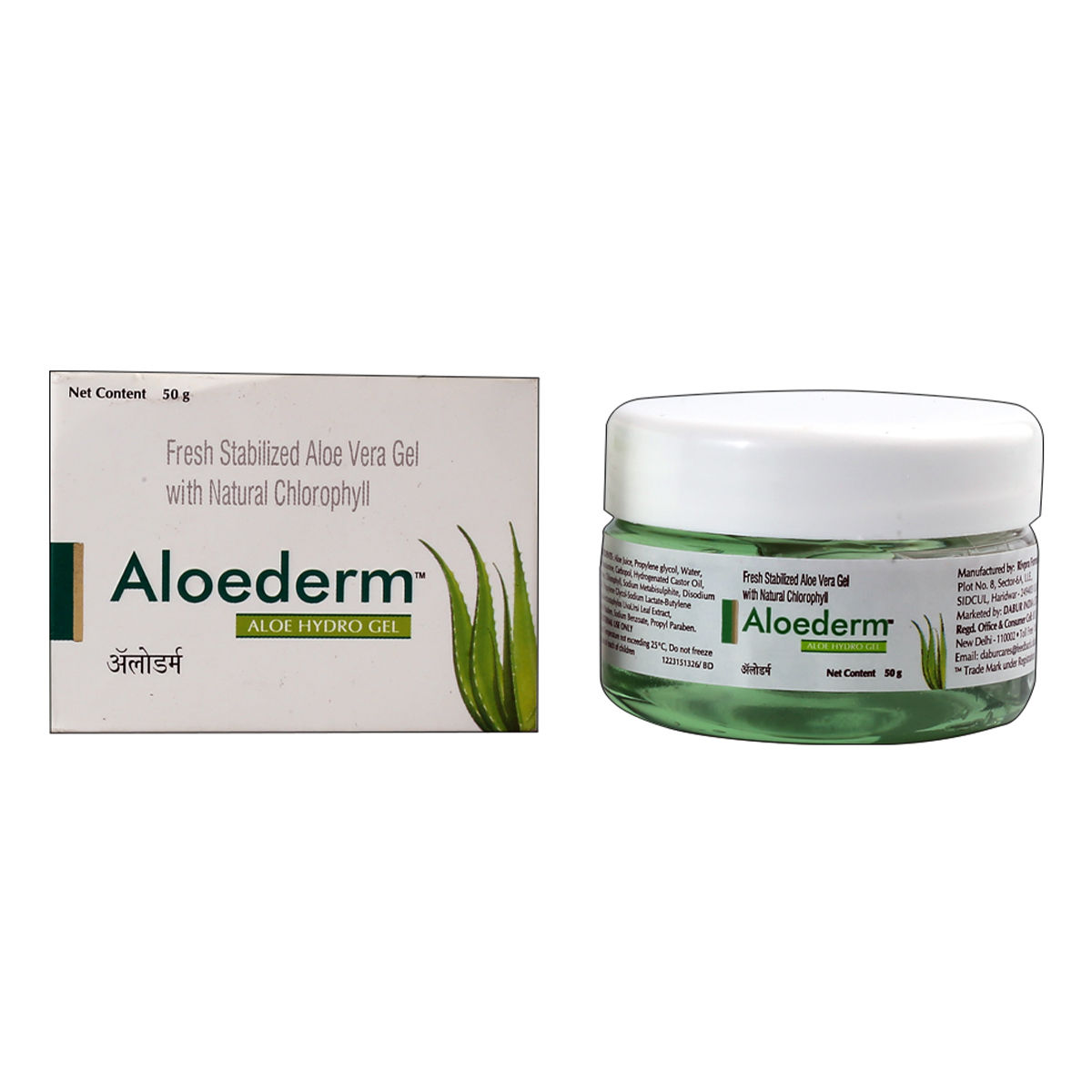 Aloederm Aloe Hydro Gel 50gm Price, Uses, Side Effects, Composition ...