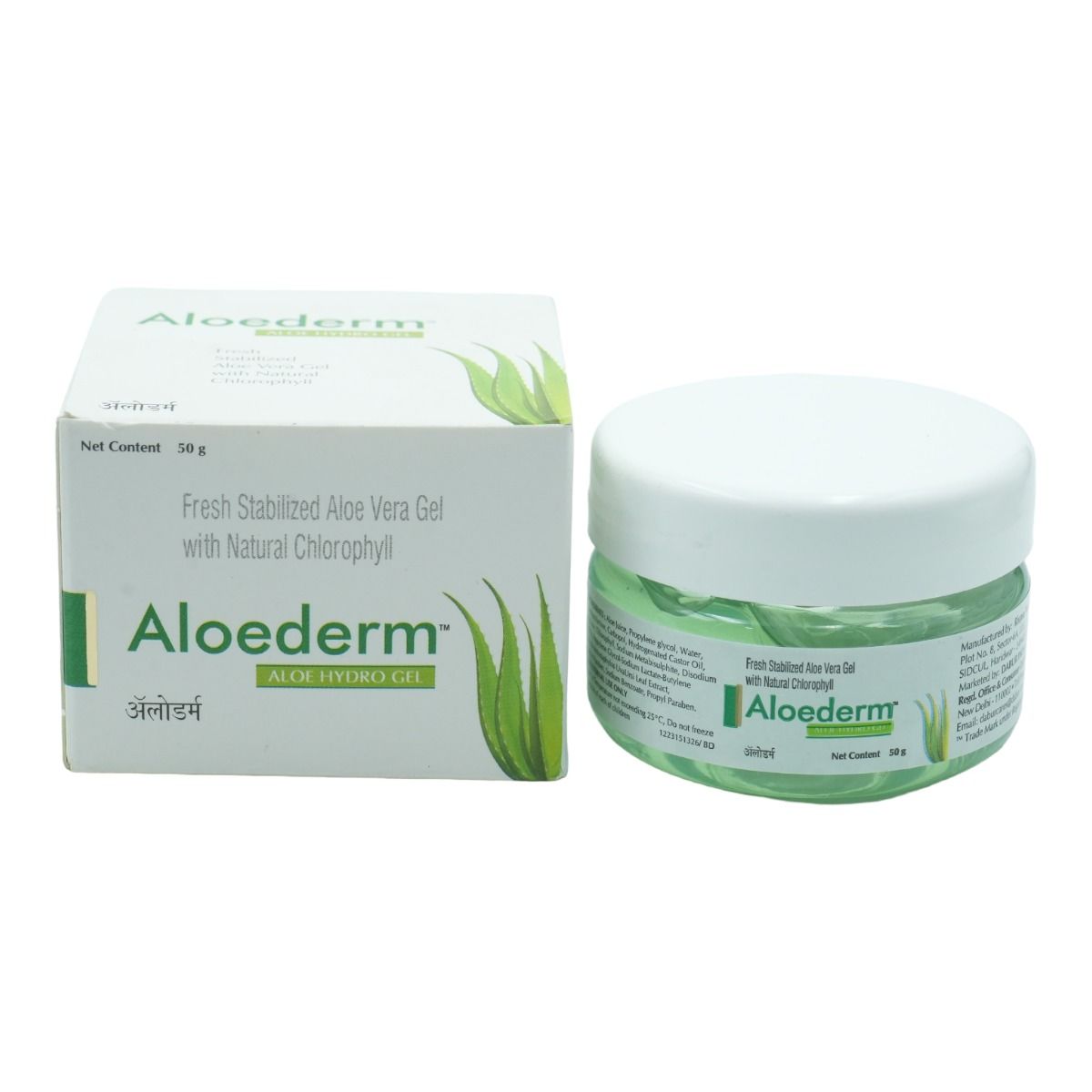 Aloederm Aloe Hydro Gel 50gm Price, Uses, Side Effects, Composition ...