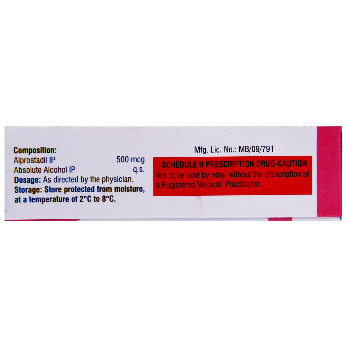 Alpostin 500 mcg Injection 1 ml | Uses, Side Effects, Price | Apollo ...