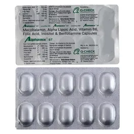 Buy Alphamix BT Capsule | 19 Minutes Delivery | Apollo Pharmacy