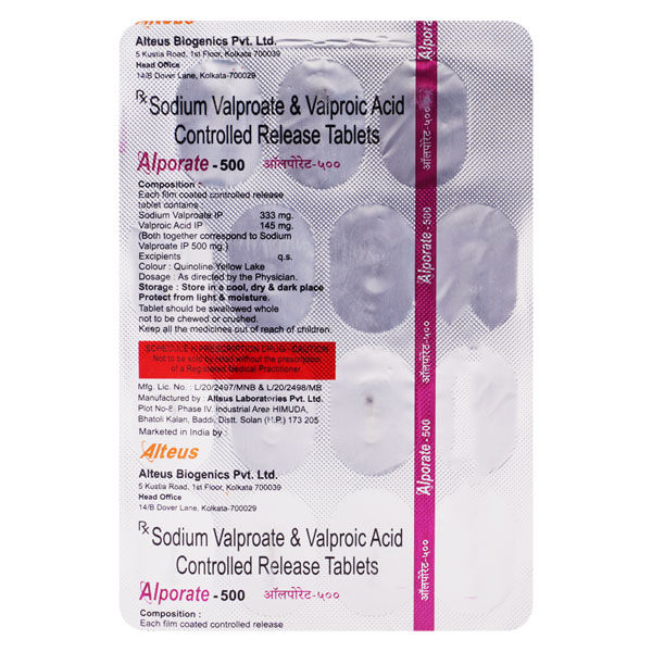 Alporate-500 Tablet | Uses, Side Effects, Price | Apollo Pharmacy