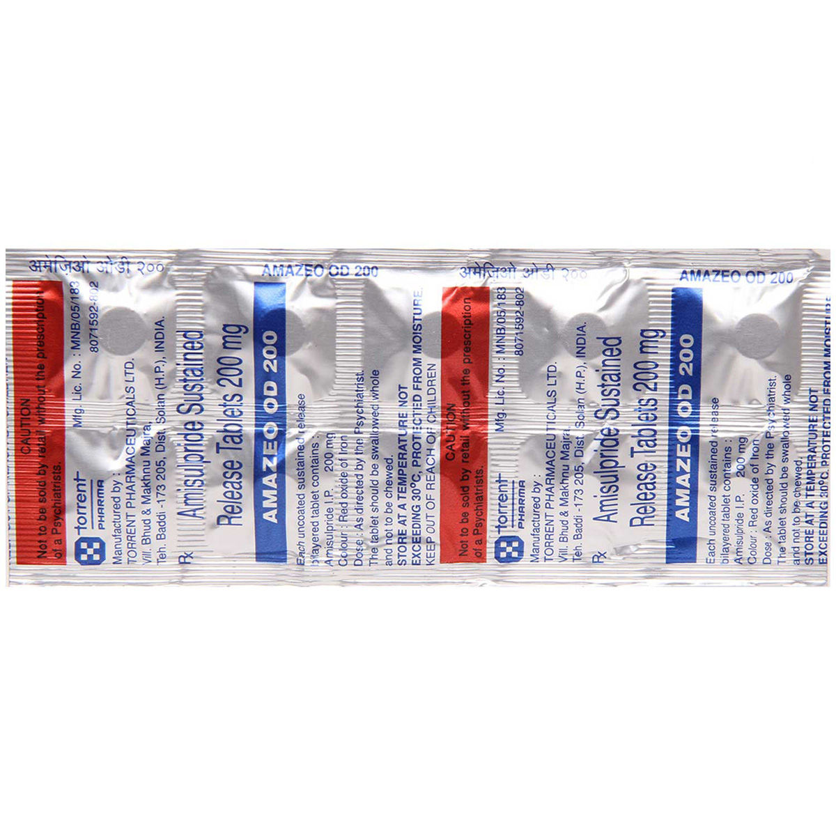 Amazeo OD 200 Tablet 10's Price, Uses, Side Effects, Composition ...