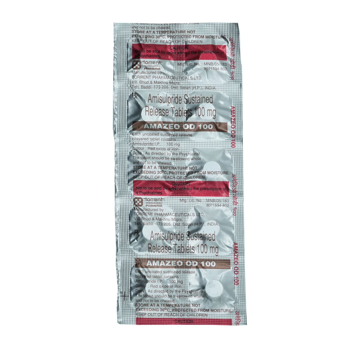 Amazeo OD 100 Tablet | Uses, Side Effects, Price | Apollo Pharmacy