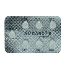 Amcard 5 Tablet | Uses, Side Effects, Price | Apollo Pharmacy