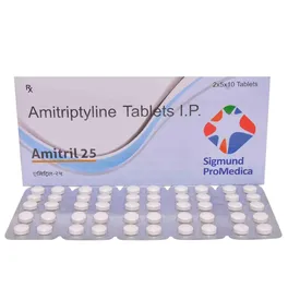 Amitril 25 Tablet | Uses, Side Effects, Price | Apollo Pharmacy