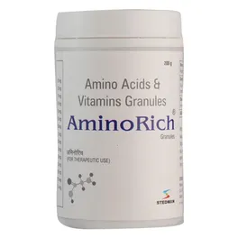Aminorich Granules 200Gm Tin | Uses, Side Effects, Price | Apollo Pharmacy
