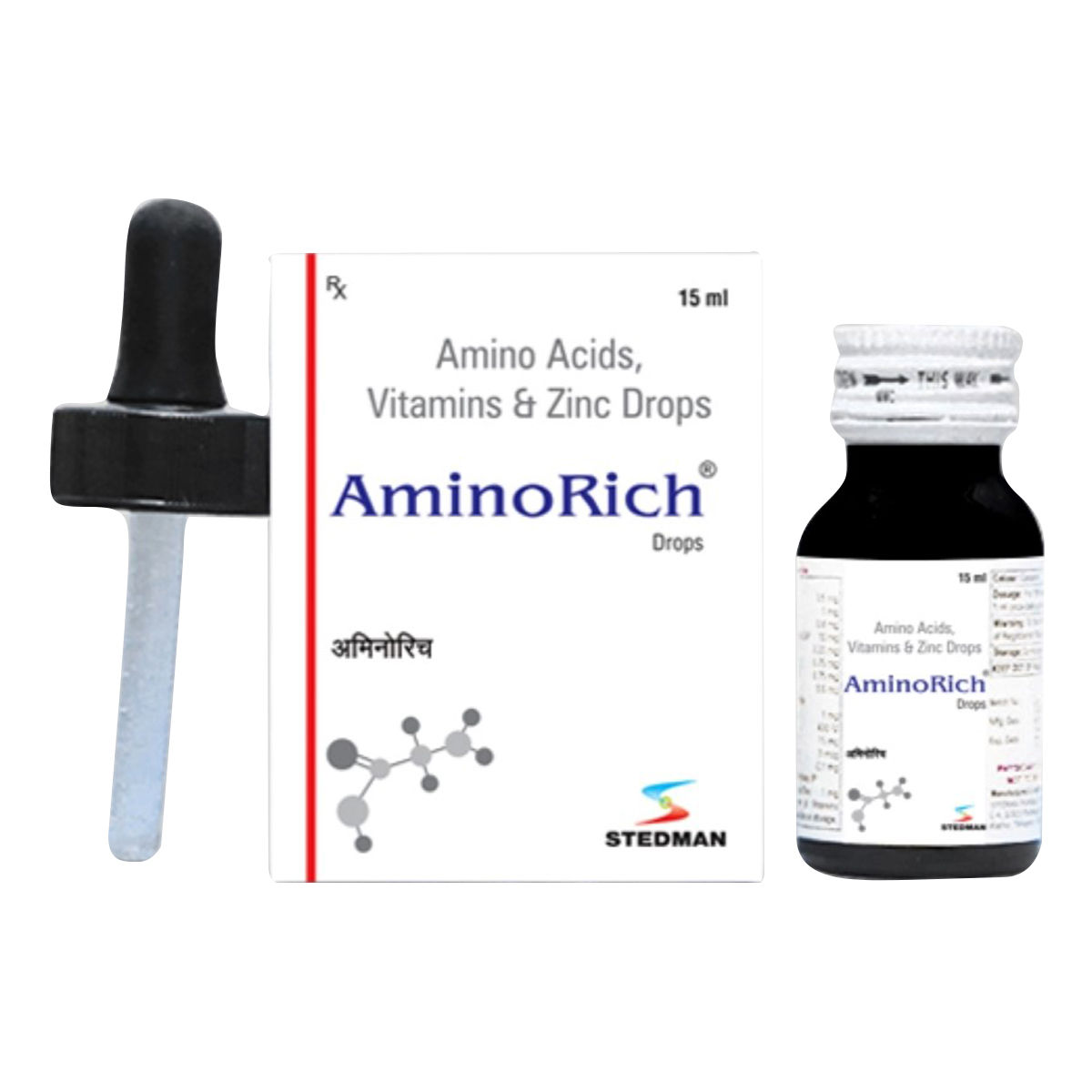 Aminorich Drops 15ml Price, Uses, Side Effects, Composition - Apollo ...