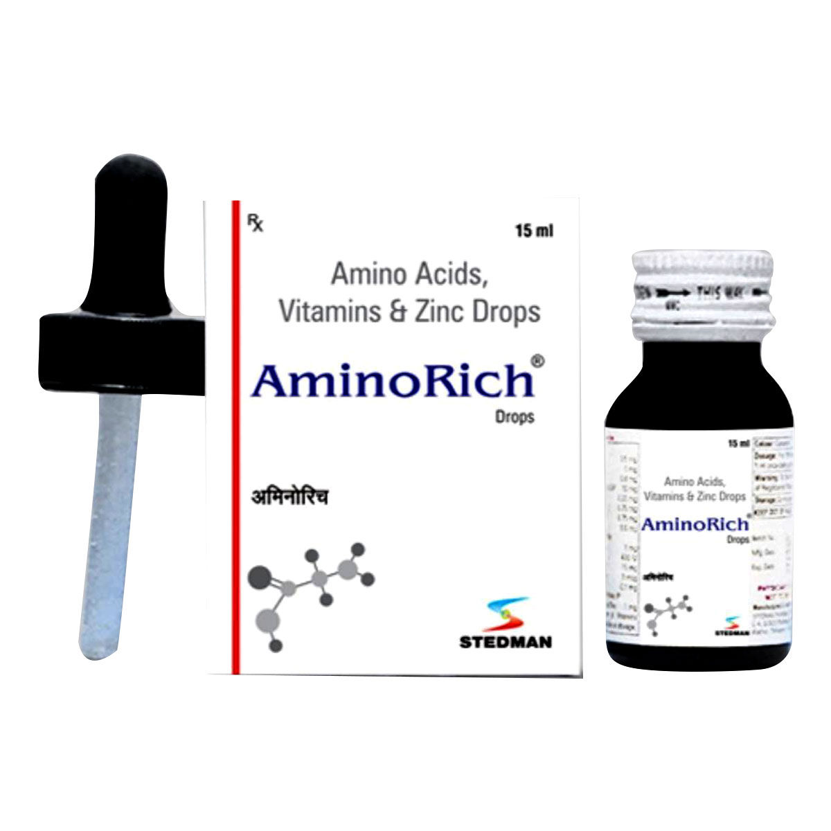 Aminorich Drops 15ml Price, Uses, Side Effects, Composition - Apollo ...
