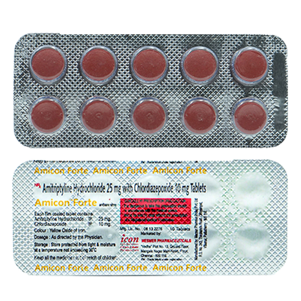 Amicon Forte Tablet | Uses, Side Effects, Price | Apollo Pharmacy