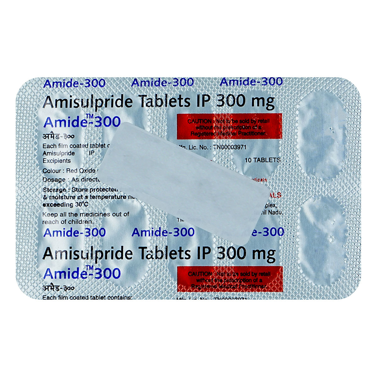 Amide 300 mg Tablet 10's Price, Uses, Side Effects, Composition ...