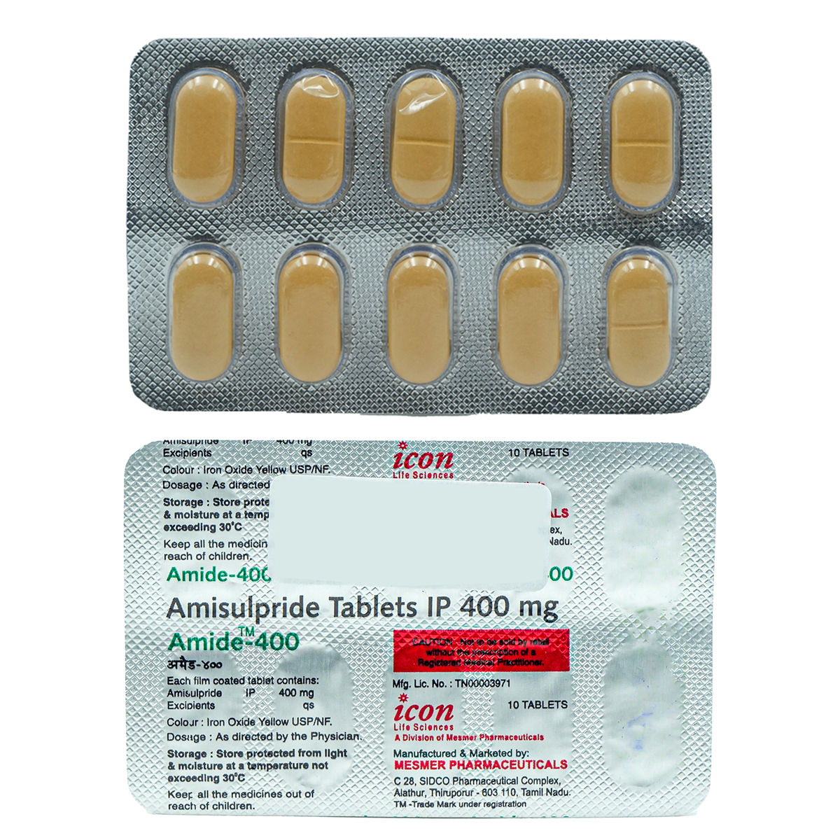 Amide-400 Tablet | Uses, Side Effects, Price | Apollo Pharmacy