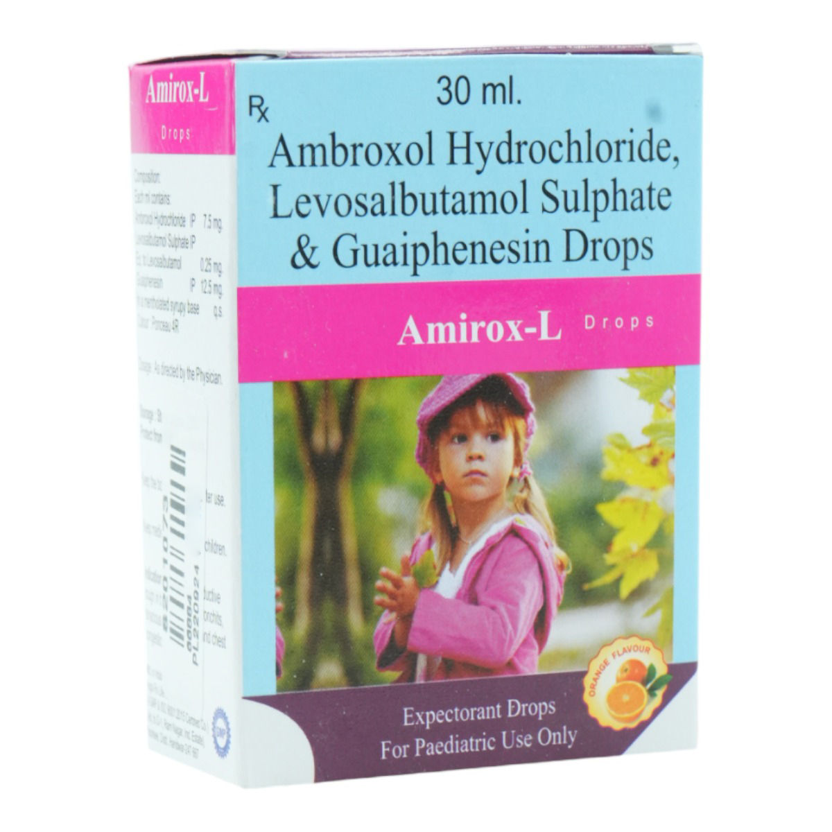 Amirox-L Orange Paed Oral Drops 30 ml Price, Uses, Side Effects ...