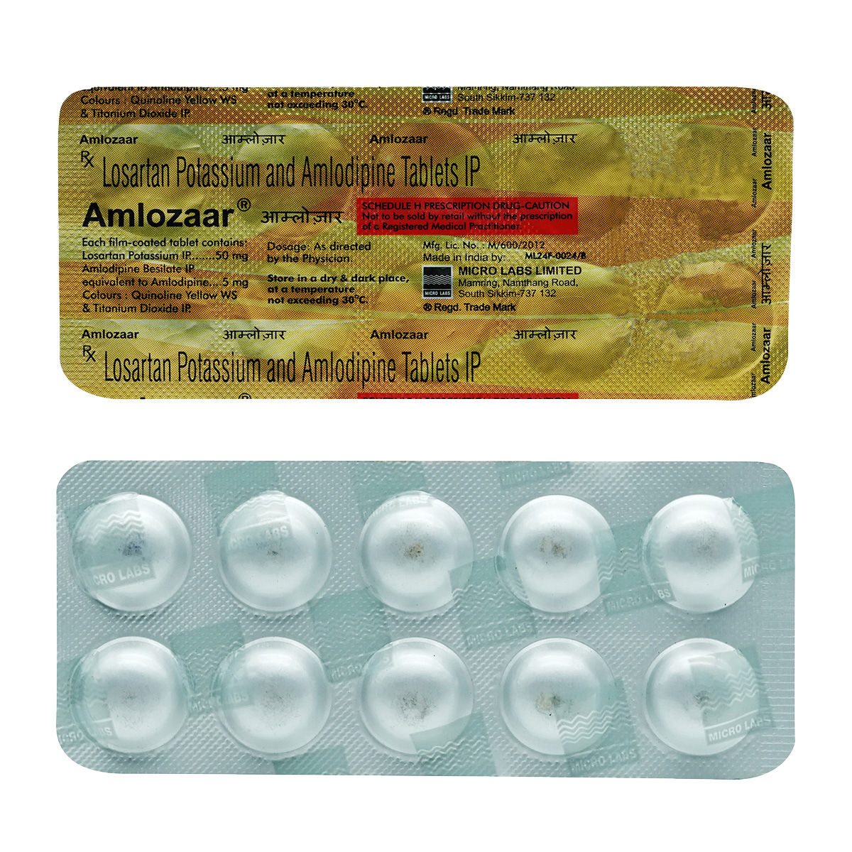 Amlozaar Tablet | Uses, Side Effects, Price | Apollo Pharmacy