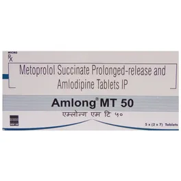 Amlong MT 50 Tablet | Uses, Side Effects, Price | Apollo Pharmacy