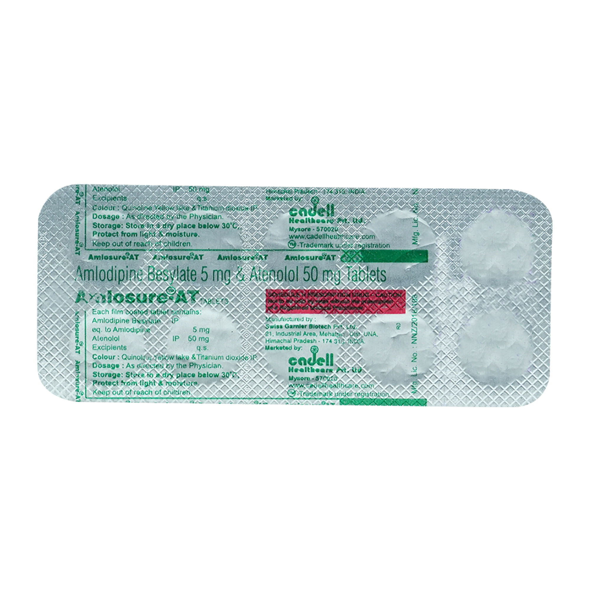 AMLOSURE AT TABLET Price, Uses, Side Effects, Composition - Apollo Pharmacy