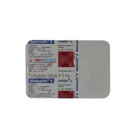 Amlosafe 5 Tablet | Uses, Side Effects, Price | Apollo Pharmacy