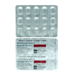 Amlong MT 50 Tablet | Uses, Side Effects, Price | Apollo Pharmacy
