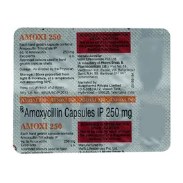 Amoxi 250 Capsule | Uses, Side Effects, Price | Apollo Pharmacy