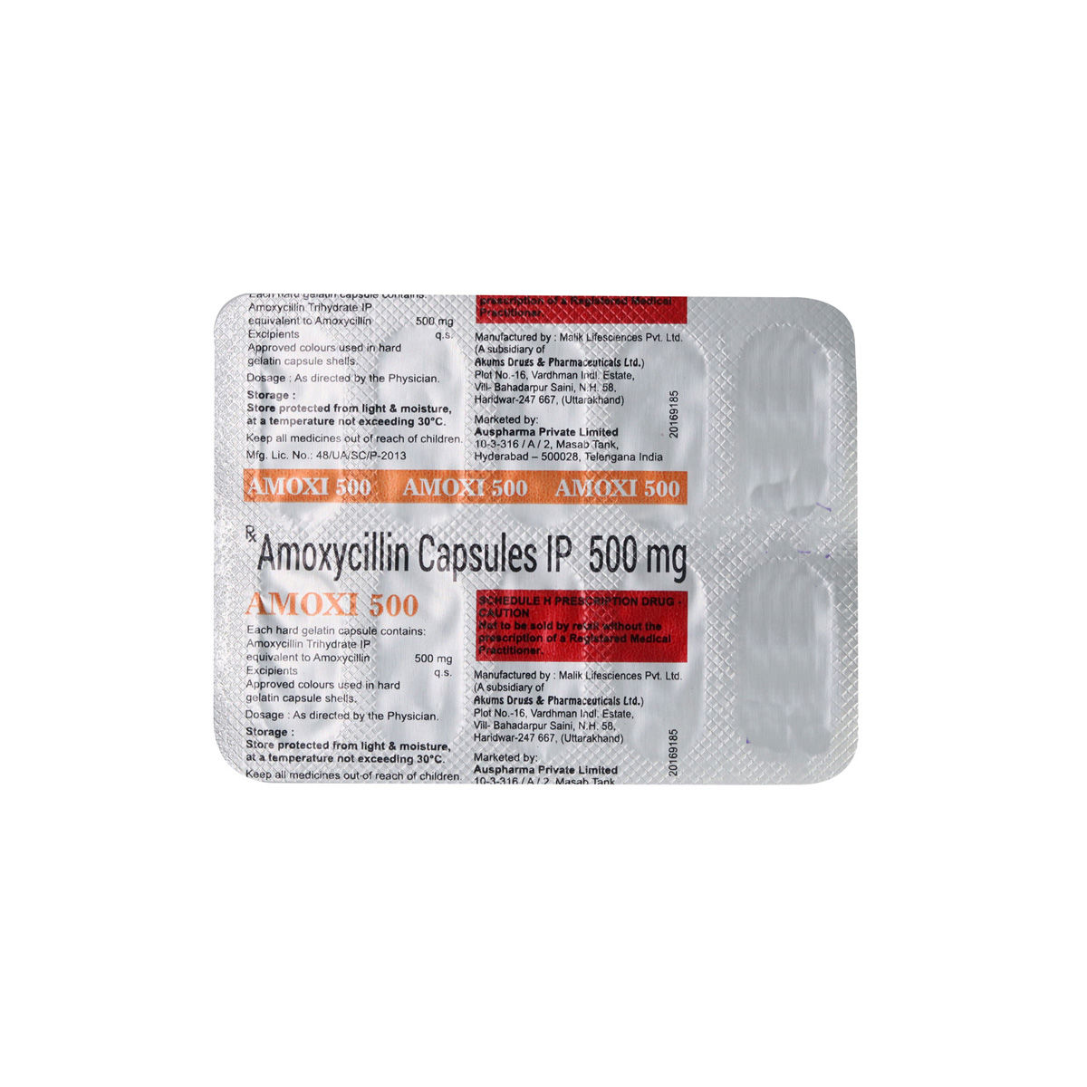 Amoxi 500 Capsule 10's Price, Uses, Side Effects, Composition - Apollo ...