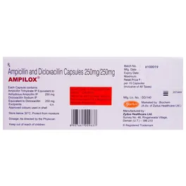 Ampilox Capsule | Uses, Side Effects, Price | Apollo Pharmacy