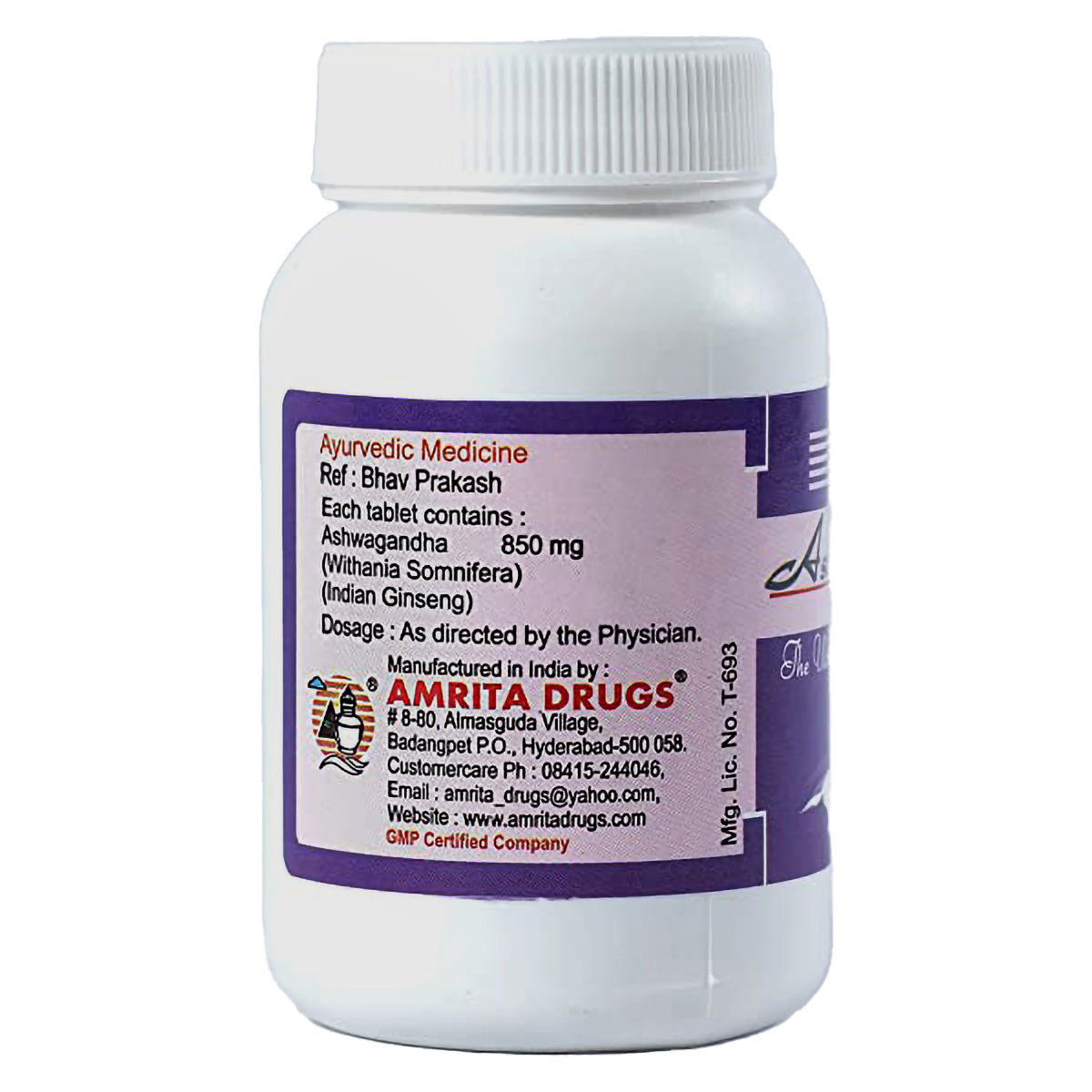 Amrita Ashwagandha, 60 Tablets Price, Uses, Side Effects, Composition ...
