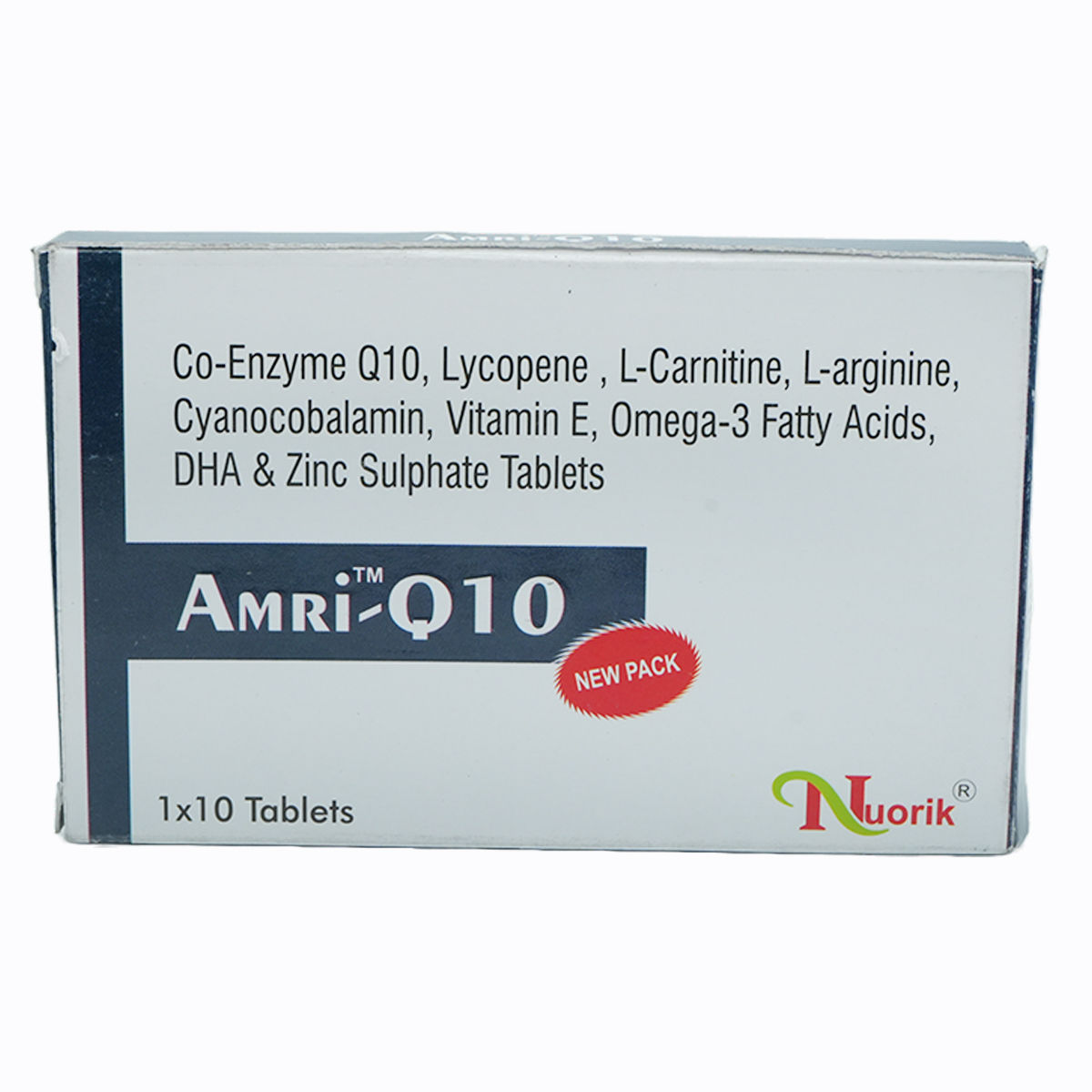 Amri-Q10 Tablet 10's Price, Uses, Side Effects, Composition - Apollo ...