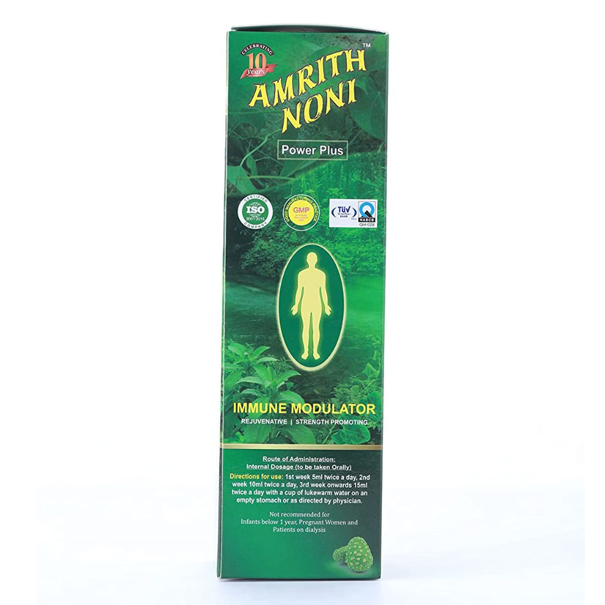 Amrith Noni Power Plus, 500 ml Price, Uses, Side Effects, Composition ...