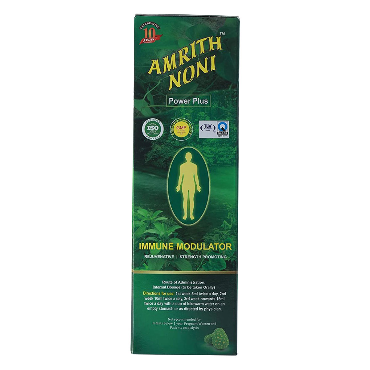 Amrith Noni Power Plus, 1000 ml Price, Uses, Side Effects, Composition ...
