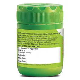 Buy Amrutanjan Strong Balm 50 ml | 19 Minutes Delivery | Apollo Pharmacy