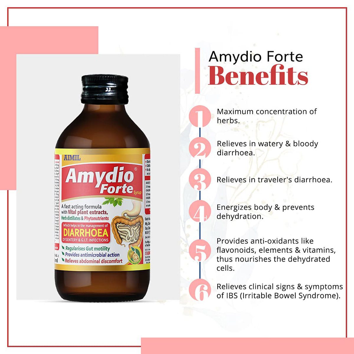 Aimil Amydio Forte Syrup, 100 ml Price, Uses, Side Effects, Composition ...