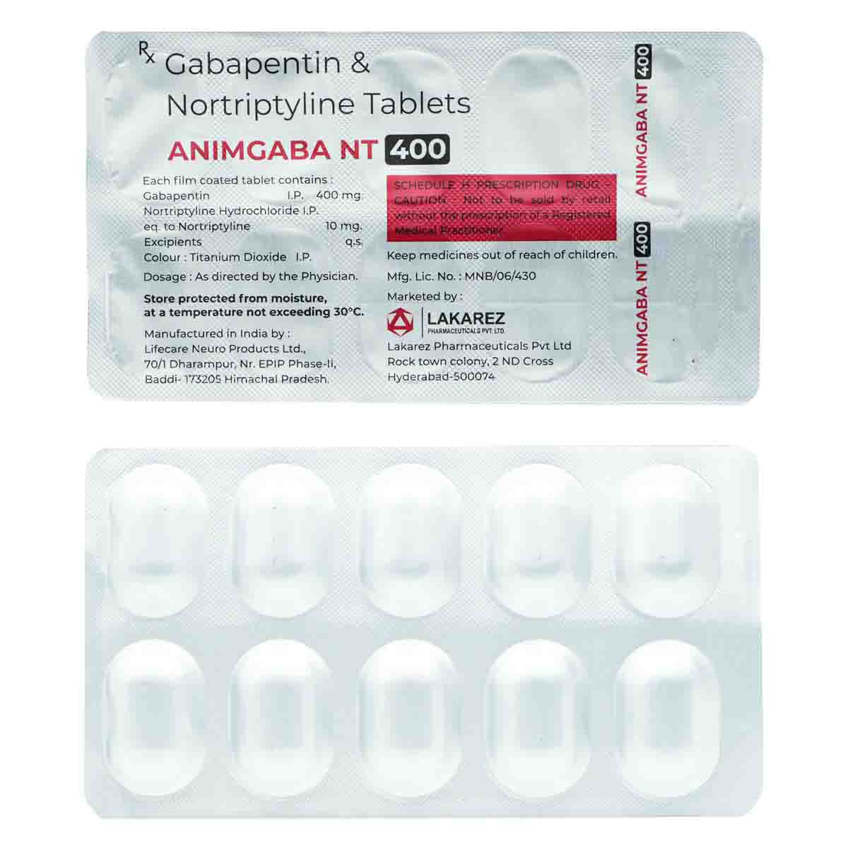 Animgaba NT 400 Tablet | Uses, Side Effects, Price | Apollo Pharmacy